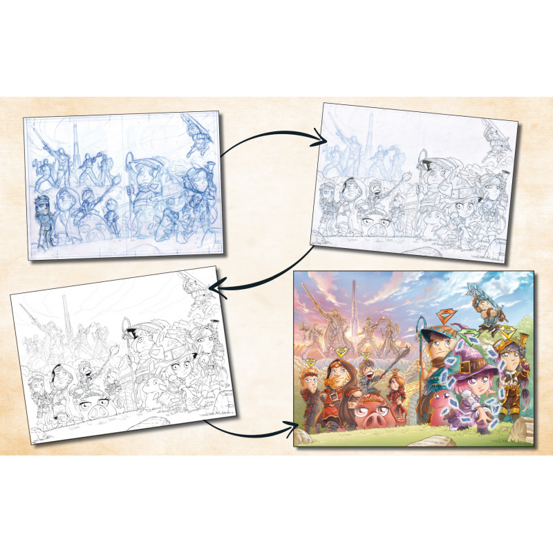 Artbook du RPG Noob - Les Sans-Factions